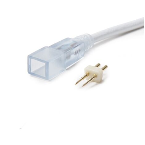 Cable Conector 2 Tiras LEDs 220VAC SMD3528