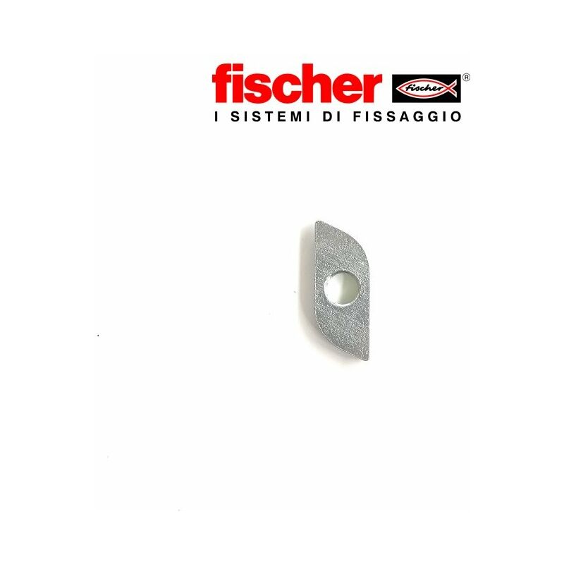 FISCHER 24688 DADI A ROMBO PIASTRE DADO PIASTRA FILETTATA M 10 HG 38 10 PZ