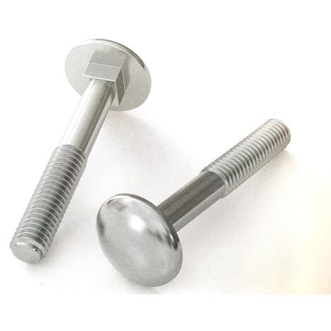 VITI METRICHE TESTA TONDA QUADRO SOTTOTESTA BASSA RESISTENZ DIN 603 ...