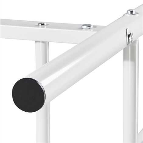 Cadre de lit metal Yaheetech 90x190 cm structure robuste noir pour ...