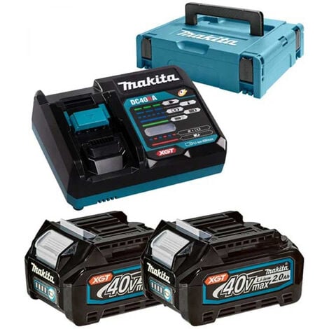 Makita 40V Li-ion MAX Set de 2 batteries 2,5 ah - Mbox - 191V07-0
