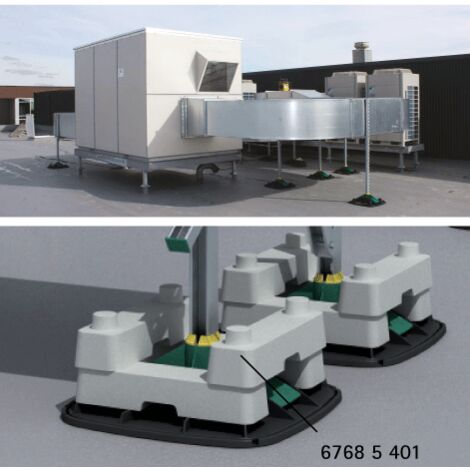 Pieds supports WALRAVEN BIS Yéti - Support vertical 480 x 480 + tapis ...