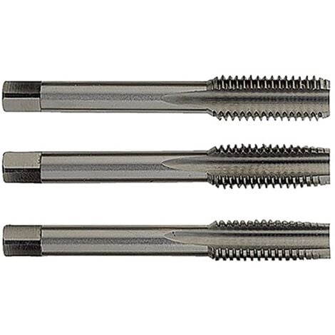 Jeu de 3 tarauds main Standard HSS- TIVOLY - M - DIN 352 - (Blister) / Ø: 8 X 1.25 - 1050052080125