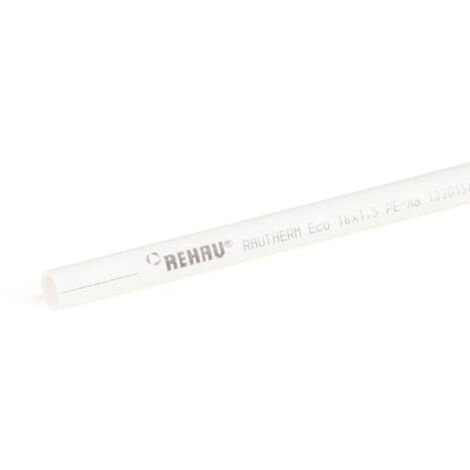 Tube hydro blanc gainé B 12, 100M- REHAU - 13301691100