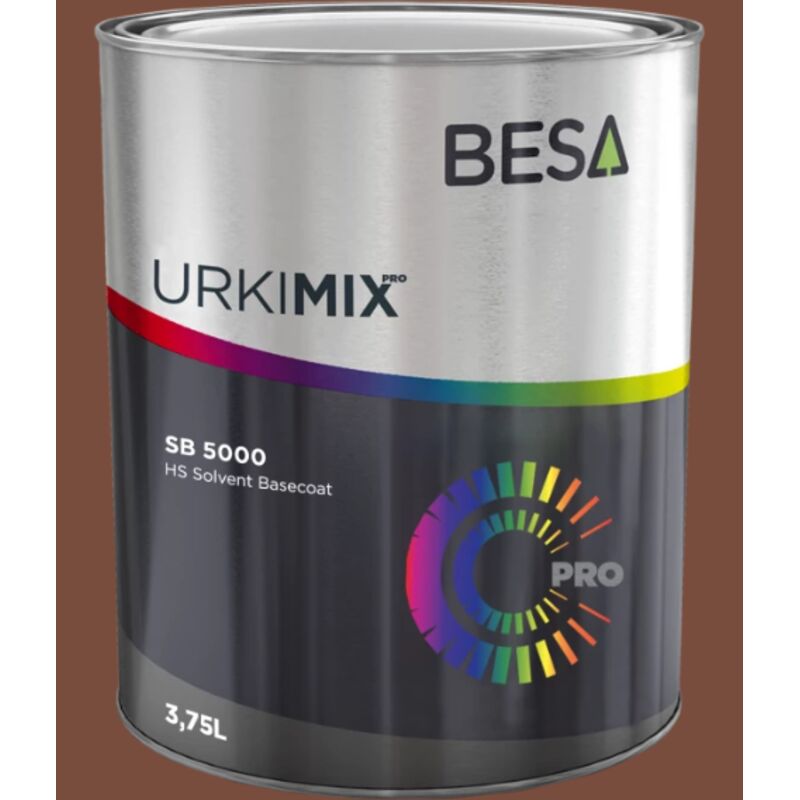 Pot de peinture Brun De Sécurité RAL 8002 Satin - 150 gr