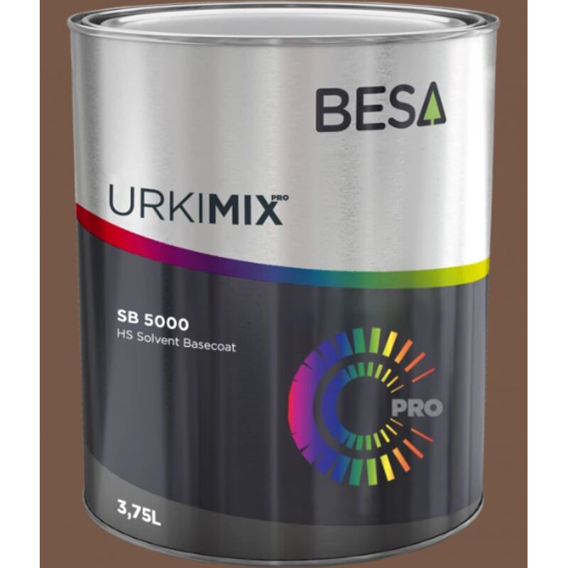 Pot de peinture Polyuréthane / bi composant Brun Pâle RAL 8025 Brillant ...
