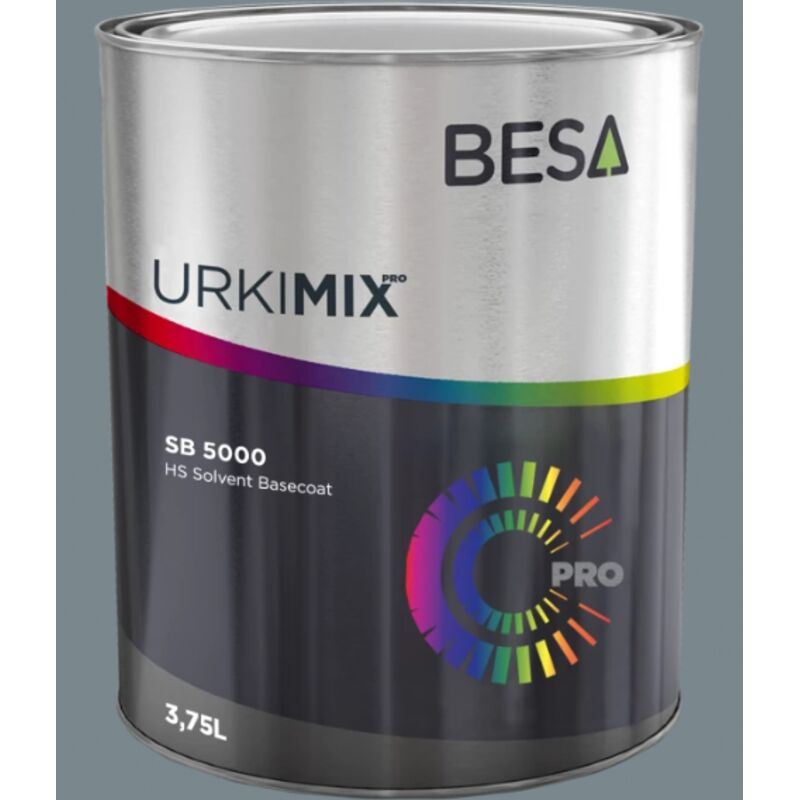 Pot de peinture Polyuréthane / bi composant Gris Petit-Gris RAL 7000 Brillant - 250 gr