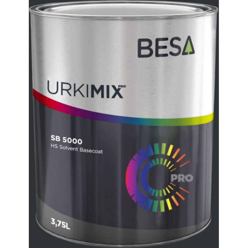 Pot de peinture Polyuréthane / bi composant Gris Noir RAL 7021 Mat - 1 kg