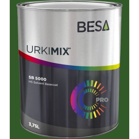 Pot de peinture Vert Feuillage RAL 6002 Mat - 500 ml