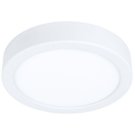 EGLO - FUEVA 5 PLAFONIERA LED IN METALLO BIANCO 20,5W DN. 285 MM. 4000K ...