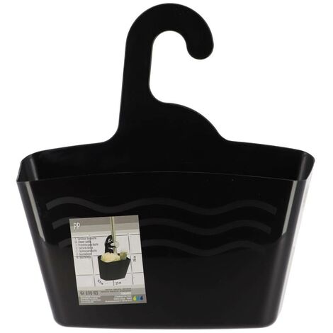 Set de ducha pp con colgador - negro - Tendance
