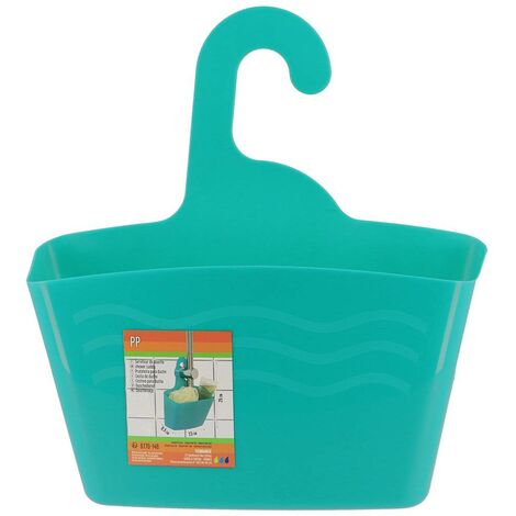 Set de ducha pp con percha - verde caribe - Tendance