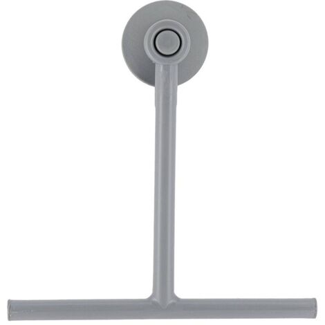 Pp tpr escobilla de ducha con ventosa - gris - Tendance