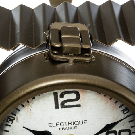 Reloj de mesa «Avion» - metal H30 cm - Atmosphera créateur d'intérieur
