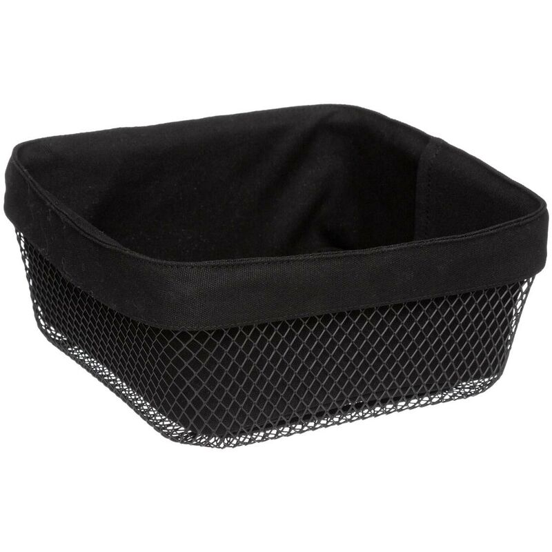 Brotkorb metall mayaj 24,5cm schwarz - 5five