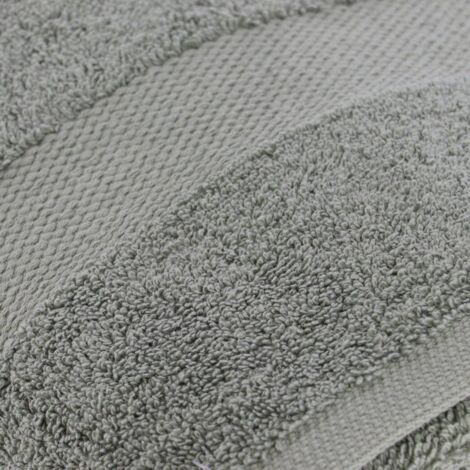 Handtuch 50x90 cm 100% baumwolle - khaki - Tendance