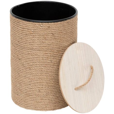 Truhe Bill beige D36 x H49,5cm - Atmosphera créateur d'intérieur