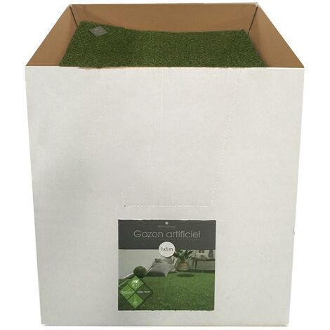 1x1m Box Künstlicher Rasen - Atmosphera créateur d'intérieur