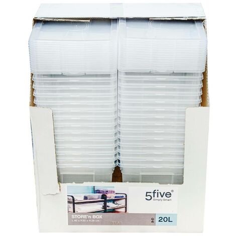 Transparente plastikbox 20l store n box - 5five