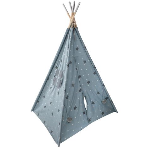 Kinder-Tipi jeansblau - Atmosphera créateur d'intérieur