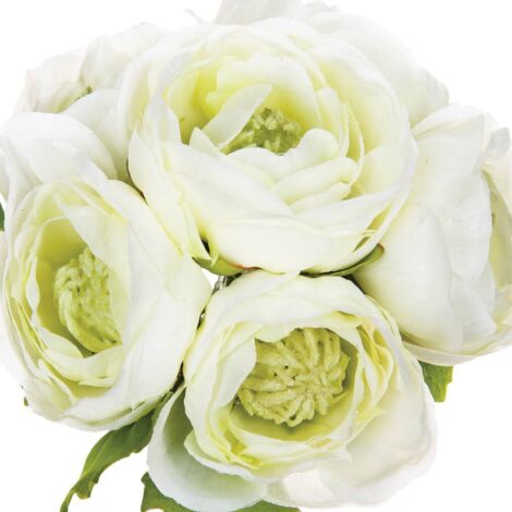 Strauß 6 künstliche Ranunkeln H25cm - Rot