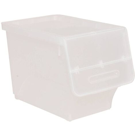 Transparente plastikbox mit frontöffnung 24l - 5five