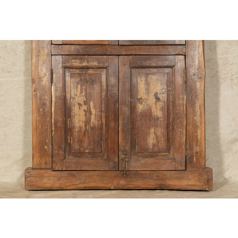 Solid wood and iron window with frame Window with grate Medieval ...