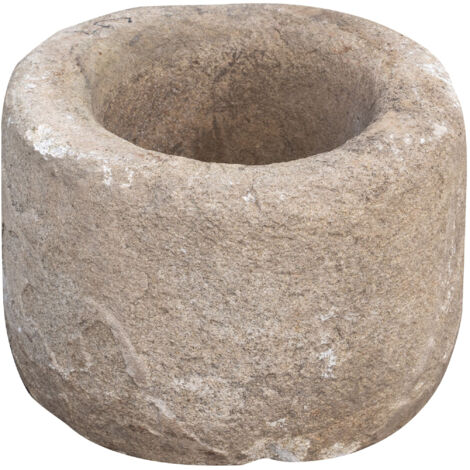 Antique stone mortar