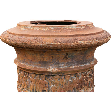 Old cast-iron column