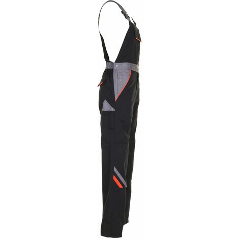 Salopette Visline noir/orange/zinc Taille 58