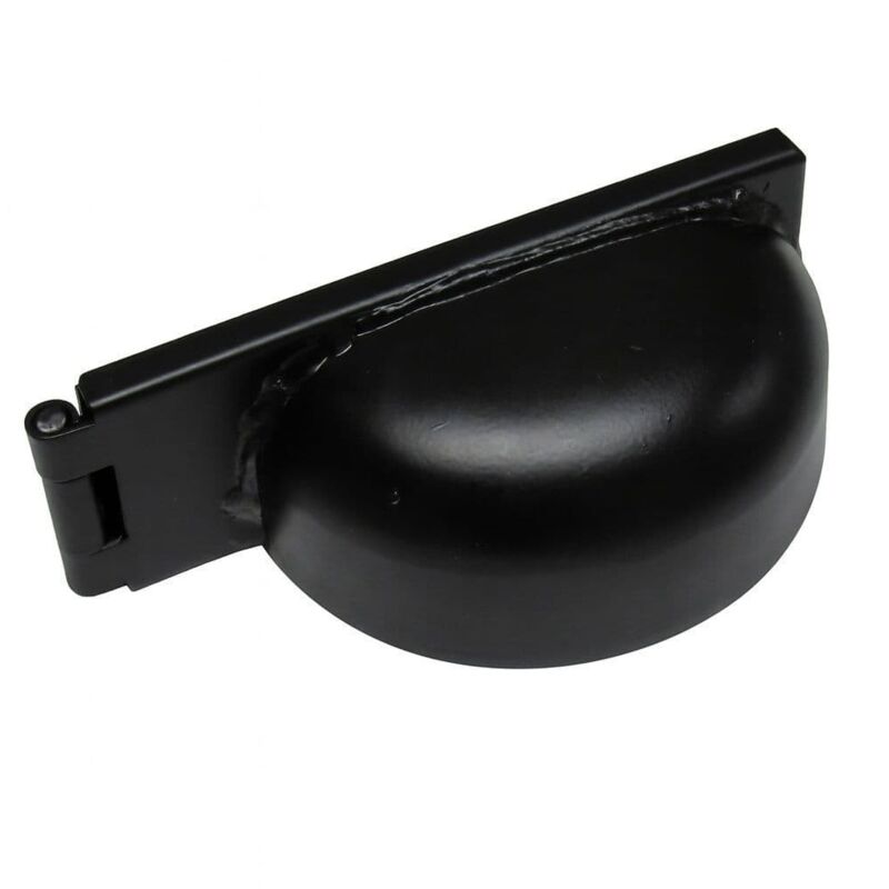 Padlock Protector Hasp and Staple Left Hand Black (Safety Protection ...