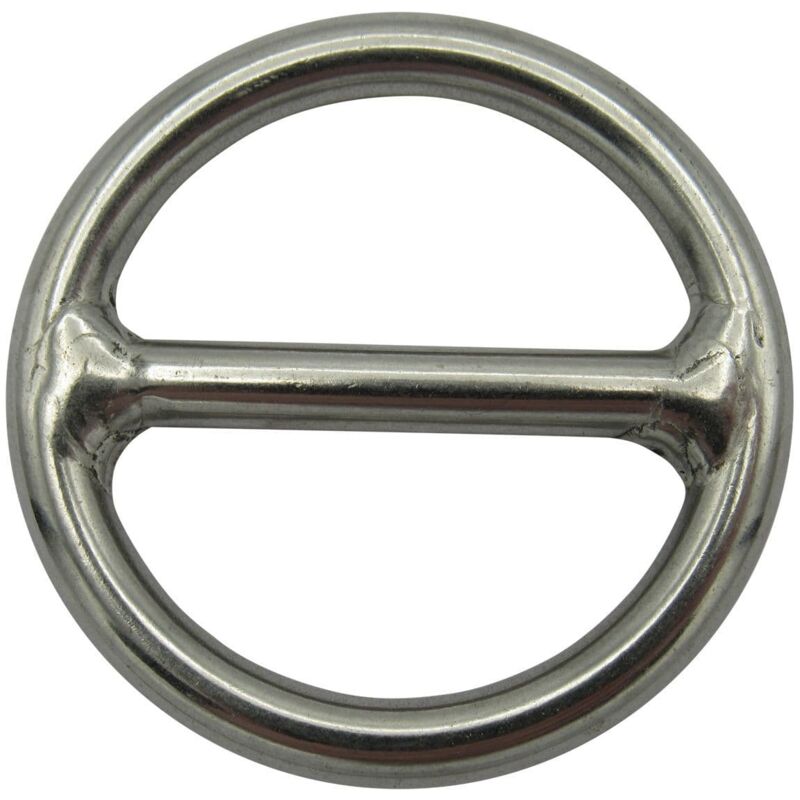 Stainless Steel Round Ring with Centre Bar 10MM x 60MM (O Rigging ...