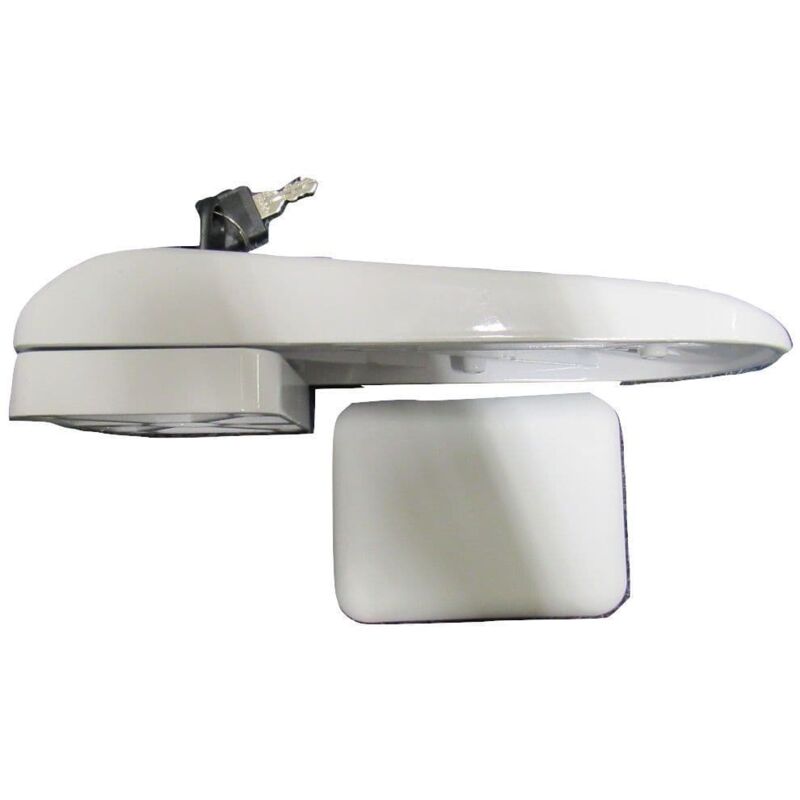 Motorhome Door Lock Plate - Caravan Entrance Security