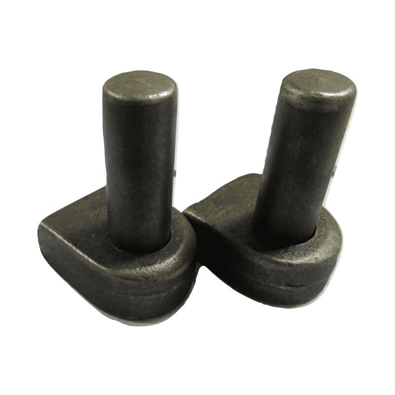 Weld on Gate Hooks Self Colour 3/4" (19MM Pin Straight End Flat Hinges) x2
