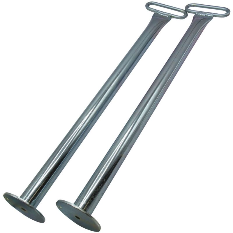 Caravan Leg Support Tubes 34MM x 600MM x2 (Trailer Prop Stand Caravan ...