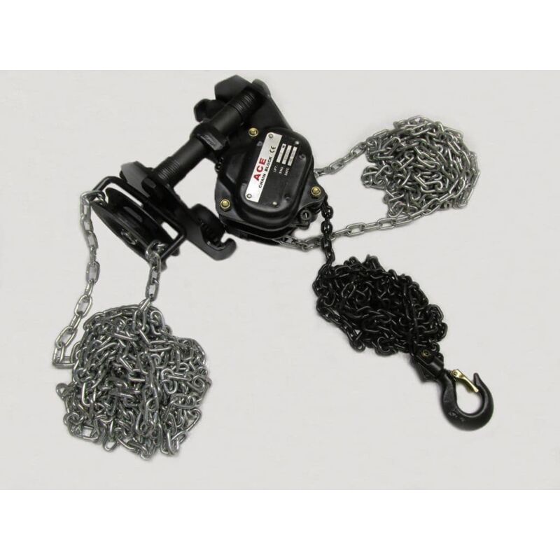 Chain Block and Geared Trolley Combination 1T 3M (Beam Girder Lift ...