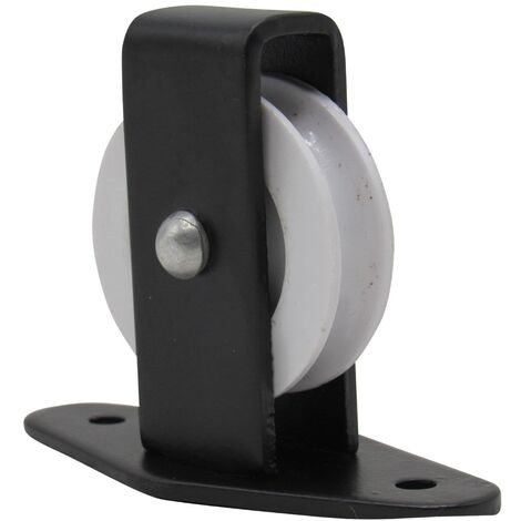 Black Plate Fit Line Pulley Wheel (Washing Clothes Airer Indoor Drying ...