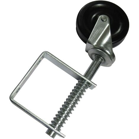 Spring Loaded Gate Wheel 4" x1 (Heavy Duty Sliding Fence Support Jockey ...