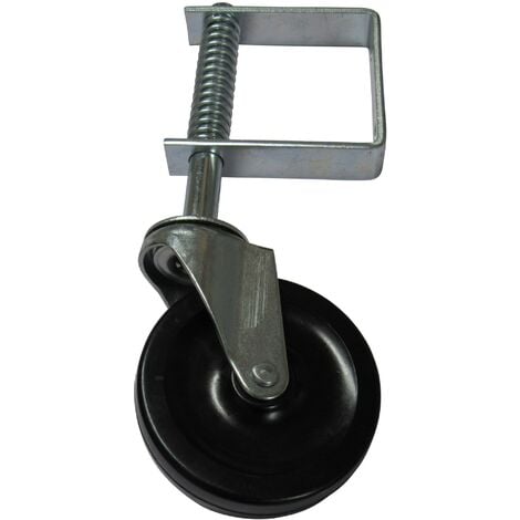 Spring Loaded Gate Wheel 4" x1 (Heavy Duty Sliding Fence Support Jockey ...