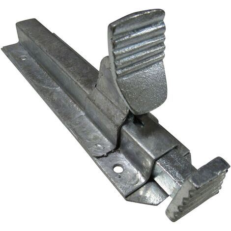 Heavy Duty Foot Operated Bolt (Gate Door Footbolt Floor Lock Galvanised)