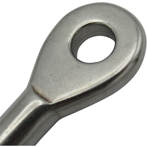 Stainless Steel Swage Eye Terminal 3MM (Wire Rope Cable Rigging)