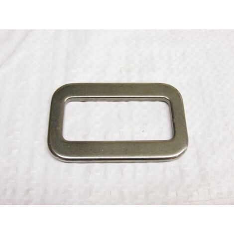 Stainless Steel Rectangular Webbing Buckle 50MM (Slide Ajustable)