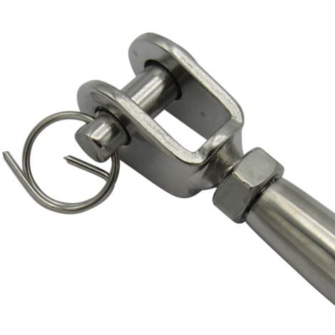Mini Stainless Steel Rigging Screw Jaw & Jaw M4 (Marine Boat Closed ...