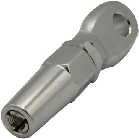 Swageless Eye Terminal Stainless Steel 3MM (Wire Cable Rope Rigging ...