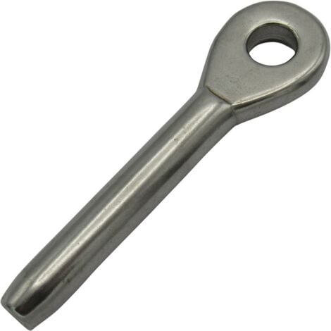 Stainless Steel Swage Eye Terminal 6MM (Wire Rope Cable Rigging)