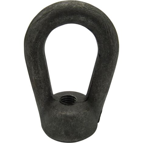 M10 0.36 Ton Self Colour Bow Nut - 10MM Drop Forged Eye Nut Lifting ...