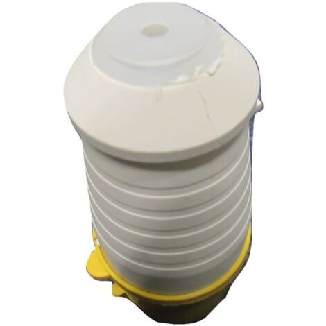 Round Plug 32A 3 Pin - 130V Yellow Industrial Caravan Construction ...