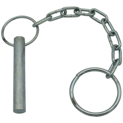 Small Acrow Prop Pin With Chain And Ring - Scaffolding Shoring Support Band