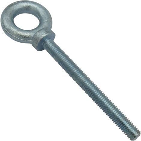 M12 Lifting Eye Bolt - Zinc Plated Long Shank Dynamo Threaded Eyebolt ...