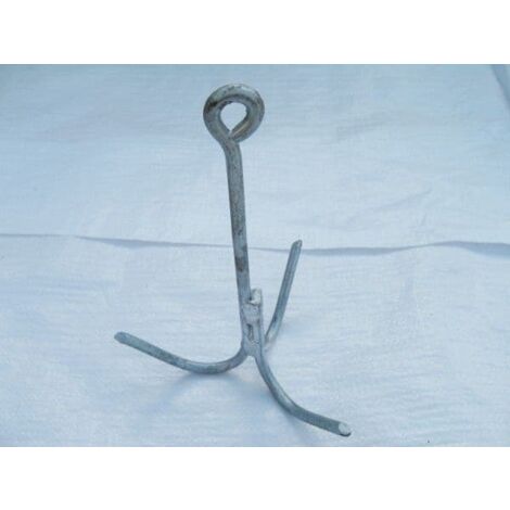 0.3KGS Three (3) Prong Fishing Net Hook Anchor - Marine Gear Retrieval